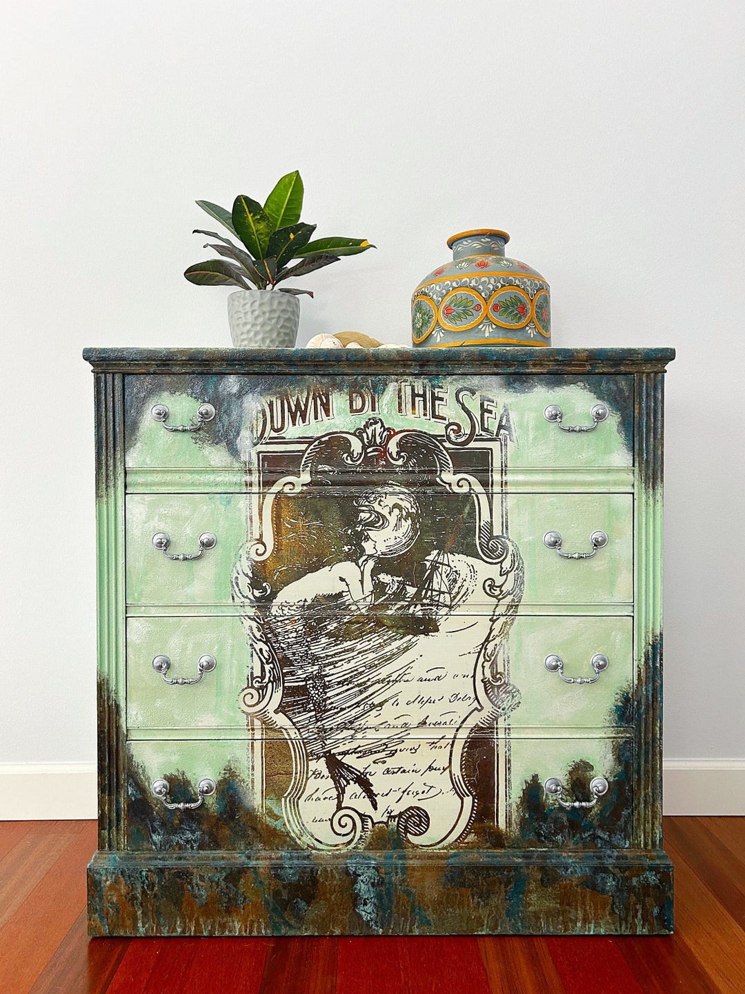 SOLD Mmesage Me About Creating a Similar Piece. Down by the Sea, Hand ...