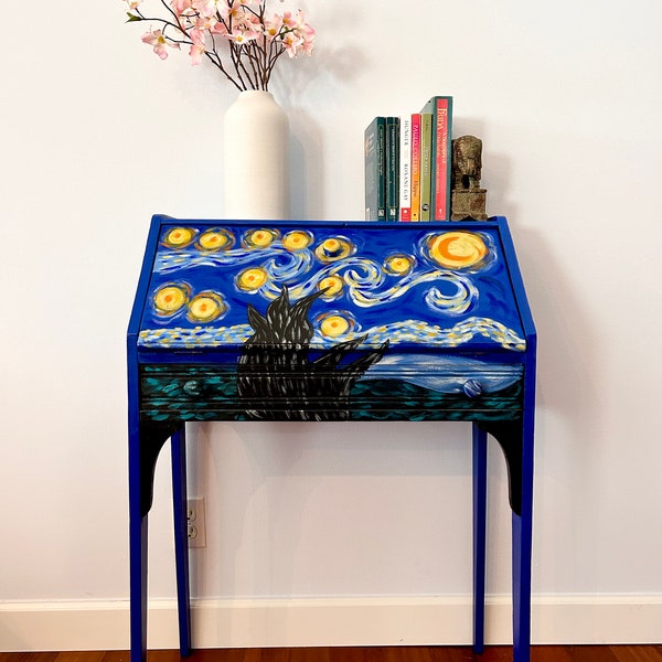 Hand Painted Desk - Etsy