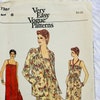 Classic Butterick 3928 Sewing Pattern-misses' Nightgown Size Xsmall ...