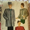 Vintage 1940's Simplicity 1983 Sewing Pattern-misses' Evening Gown With ...