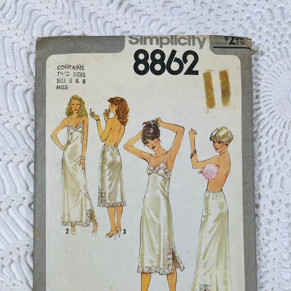 Full Slip Pattern - Etsy