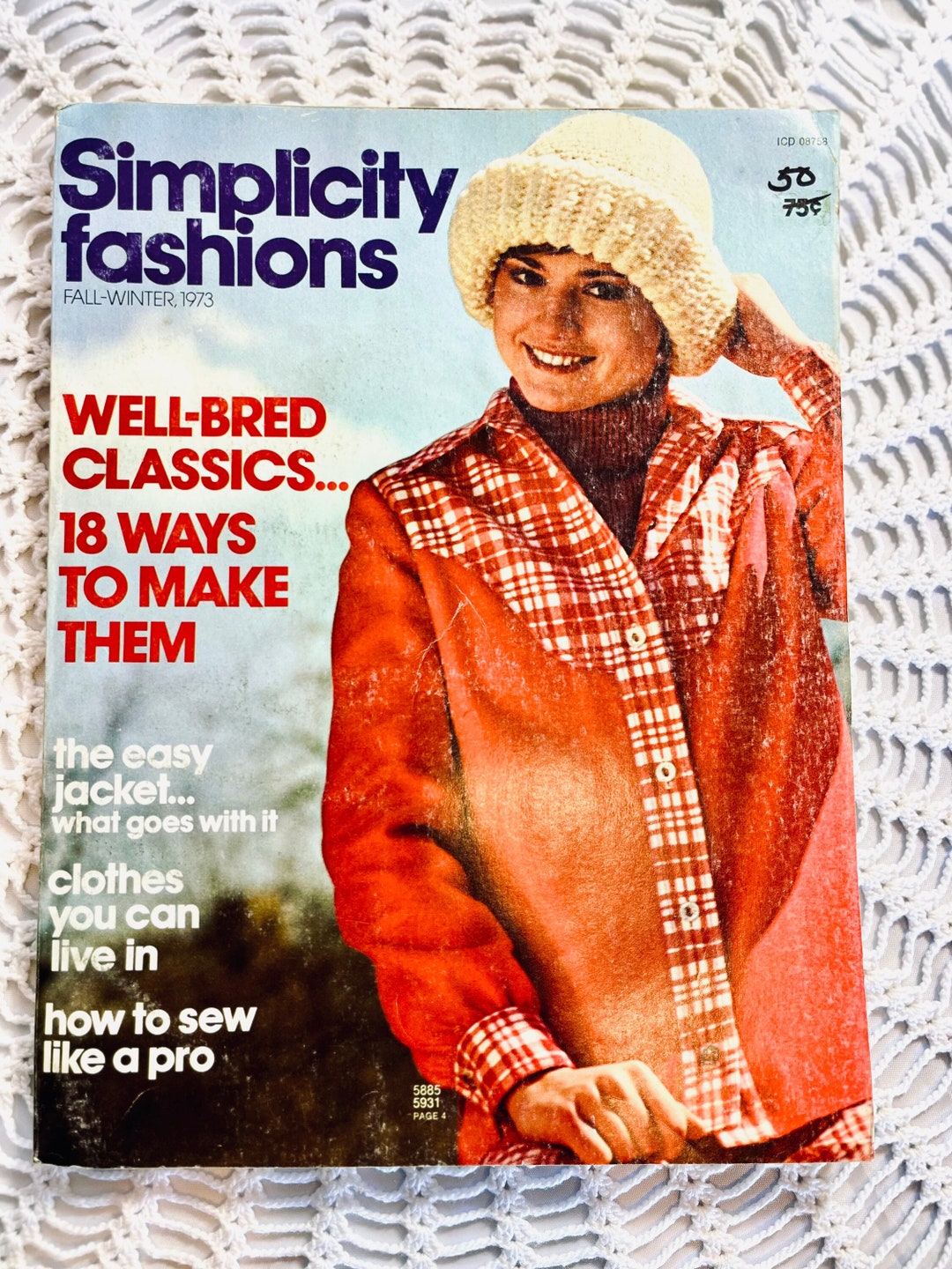 Vintage Simplicity Fashions Sewing Magazine-fall/winter 1973 - Etsy