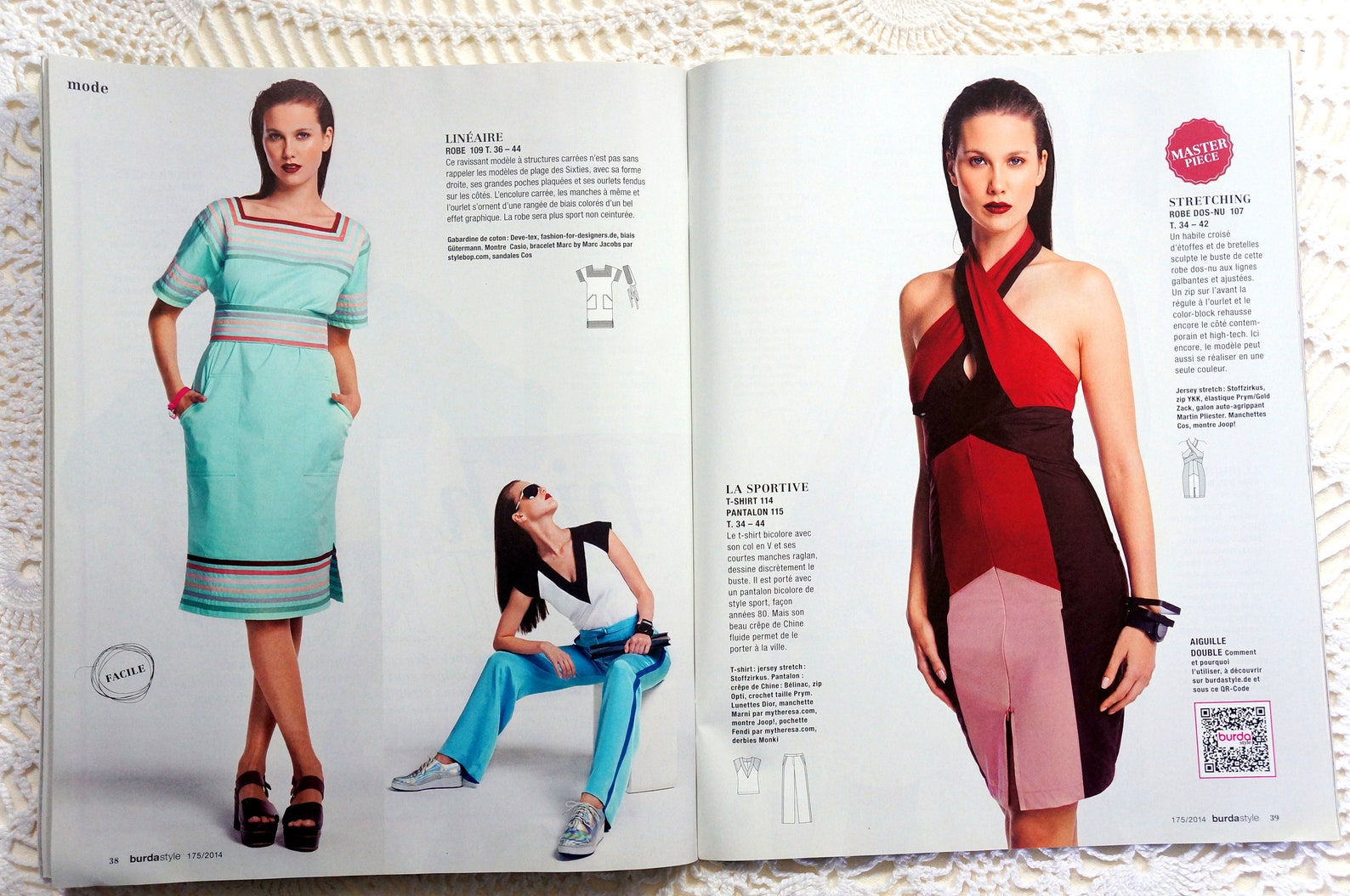 Burda Style Sewing Pattern Magazine July 2014 FRENCH - Etsy