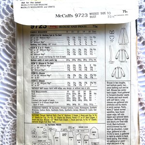 Vintage 1960's Mccall's 9723 Sewing Pattern - Etsy