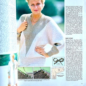 Vintage Anna Burda Knitting & Needlecrafts Magazine-february 1983 - Etsy