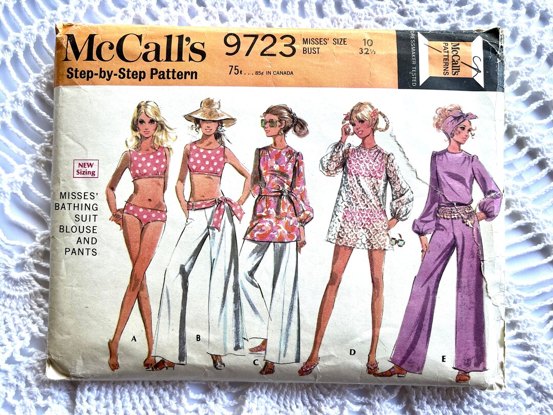 Vintage 1960's Mccall's 9723 Sewing Pattern - Etsy
