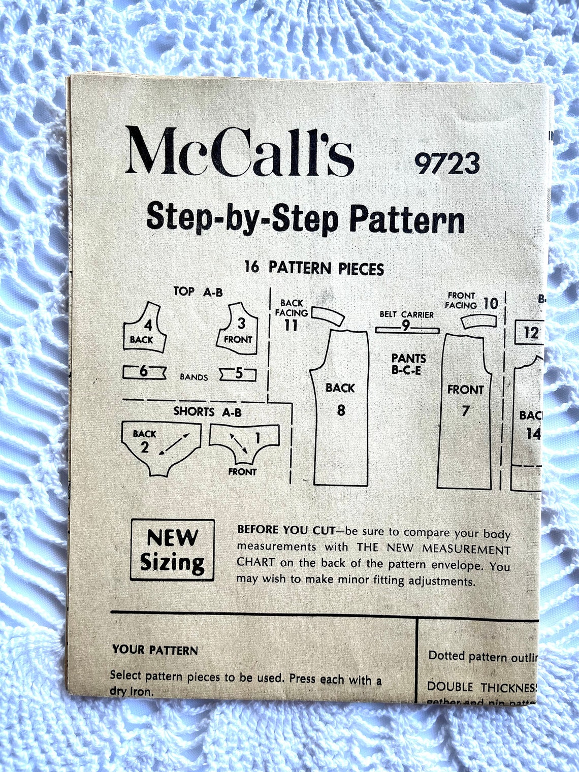 Vintage 1960's Mccall's 9723 Sewing Pattern - Etsy