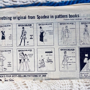 Vintage 1960's Spadea Duchess of Windsor 60729 Mail Order Sewing ...