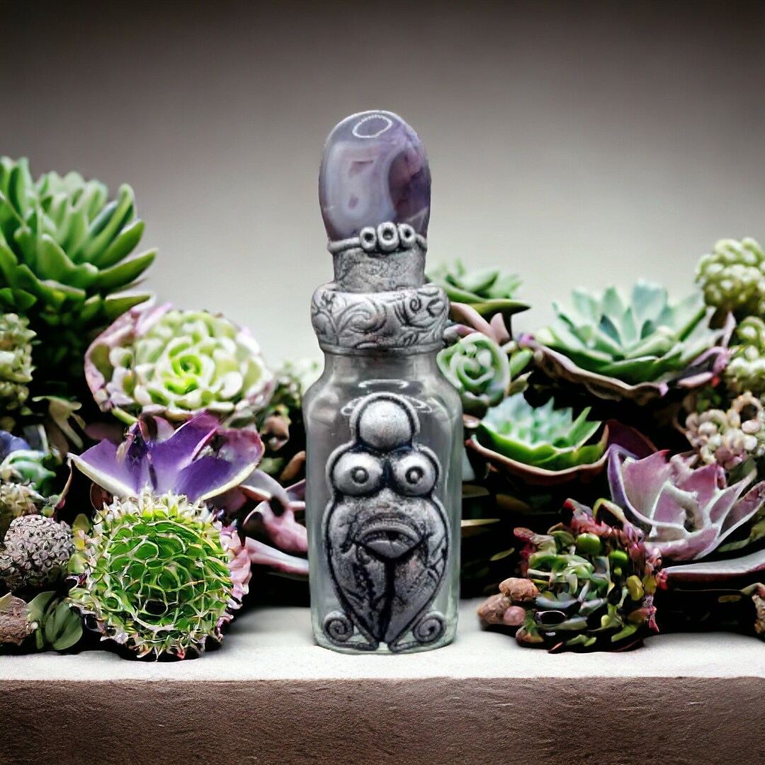 Silver Goddess,potion Bottle,decorative Bottle,witches Tool,spell ...