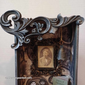 Nostalgic Classroom Treasures,assemblage/ Shadow Box, Vintage Children ...