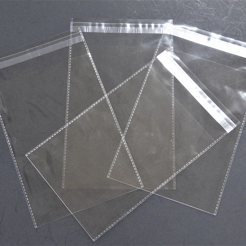 Clear Poly Bags - Etsy