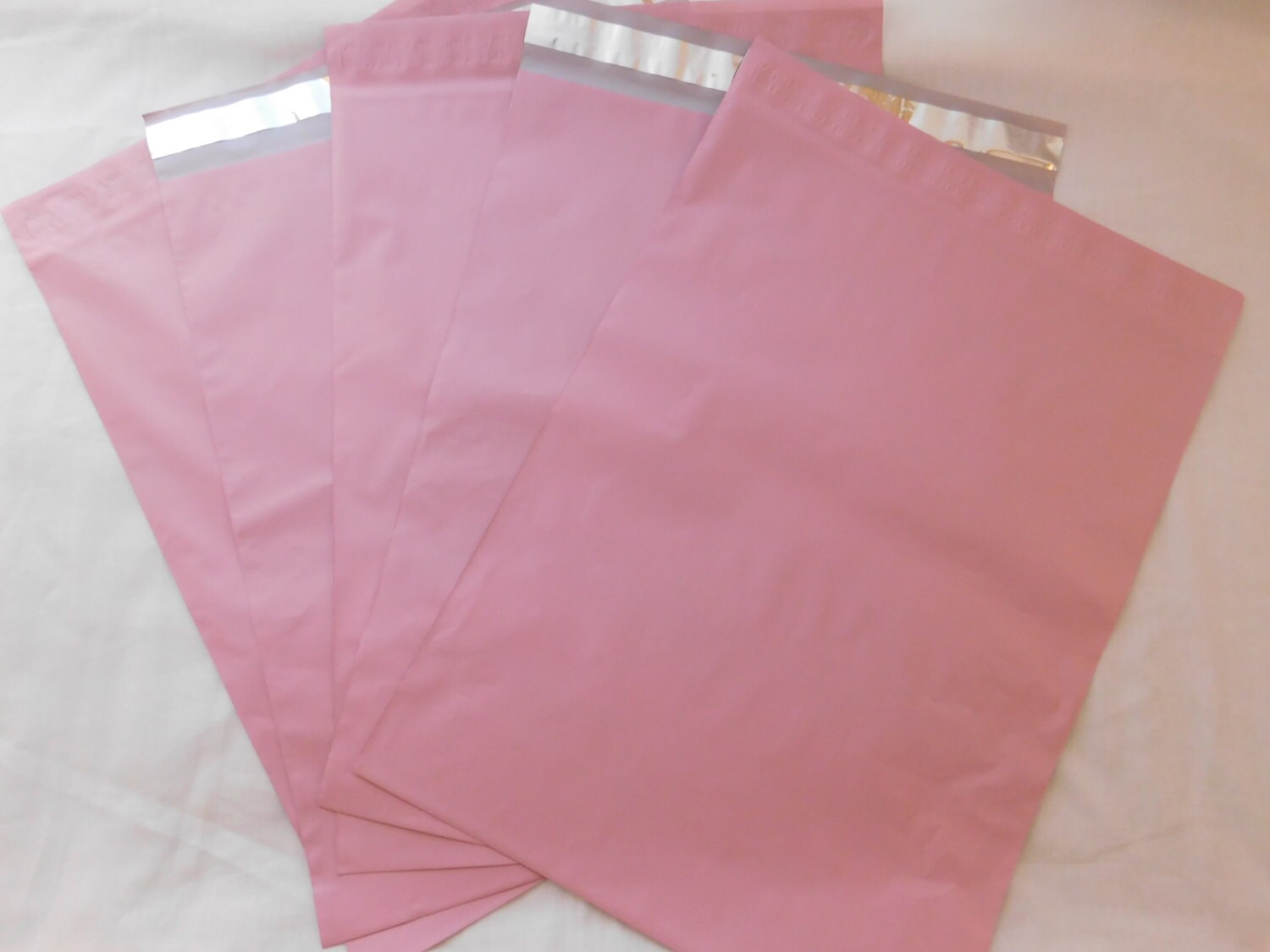 50 9x12 Light Pink Poly Mailers Self Seal Adhesive Strip | Etsy