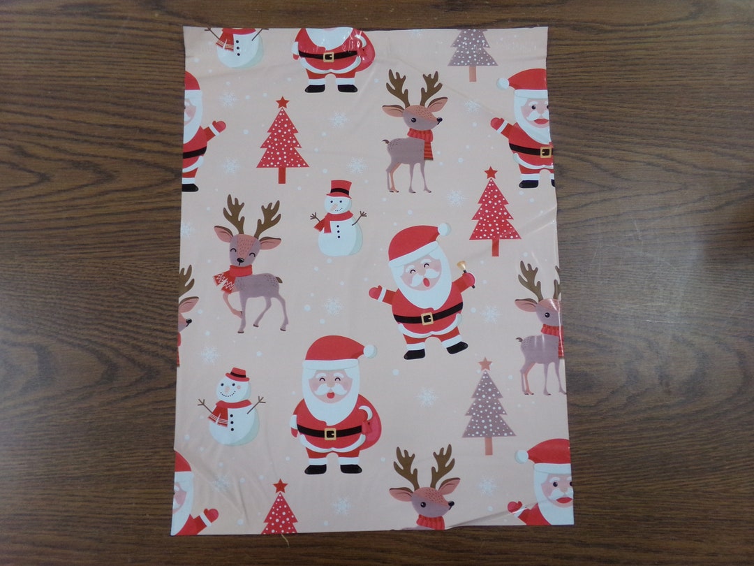 10-100 SANTA 14x17 Poly Mailers Self Seal Adhesive Flat Water Resistant ...
