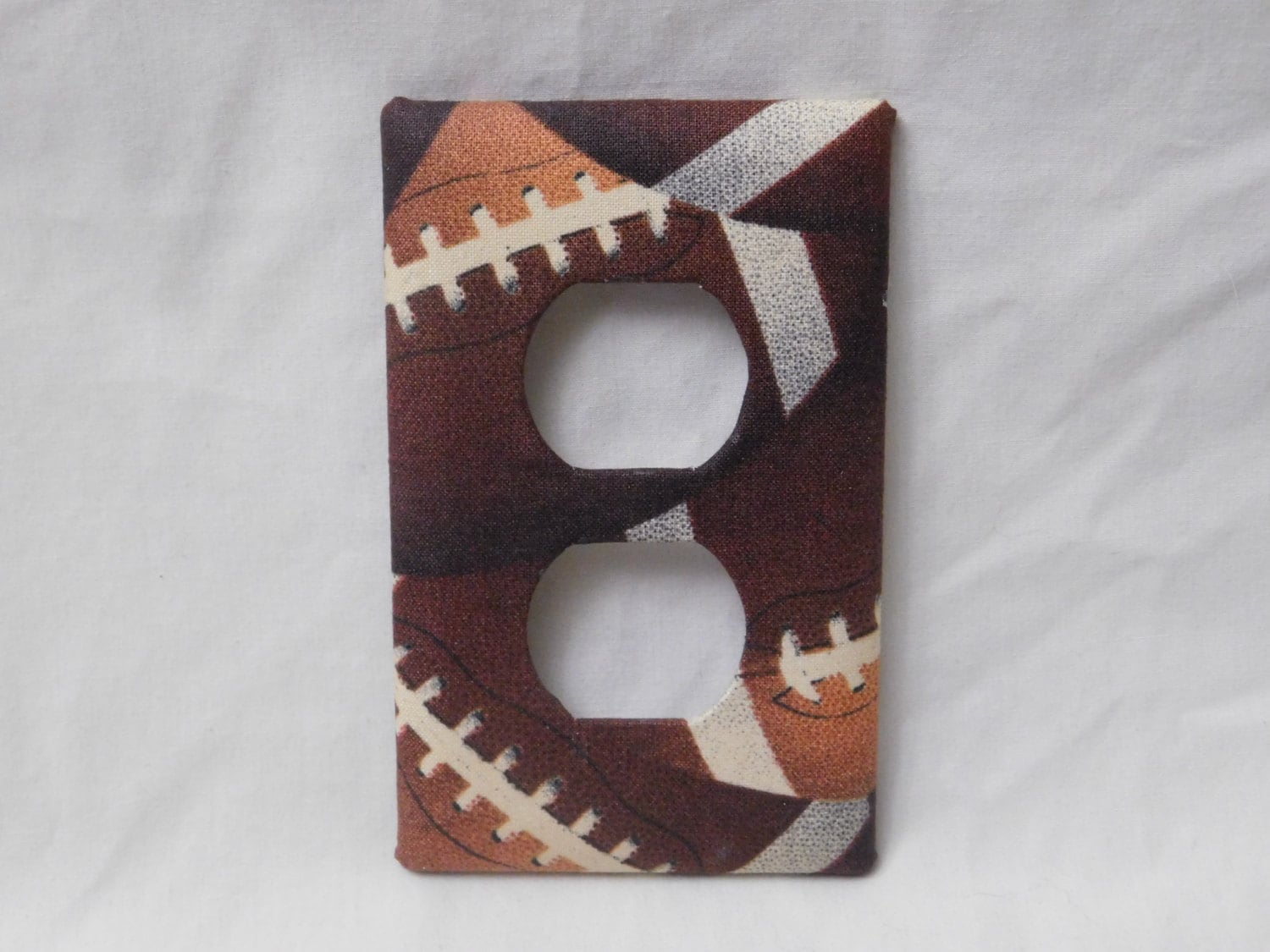 Football Light Switch Plate Outlet Plug Cover Custom Cable Rocker ...