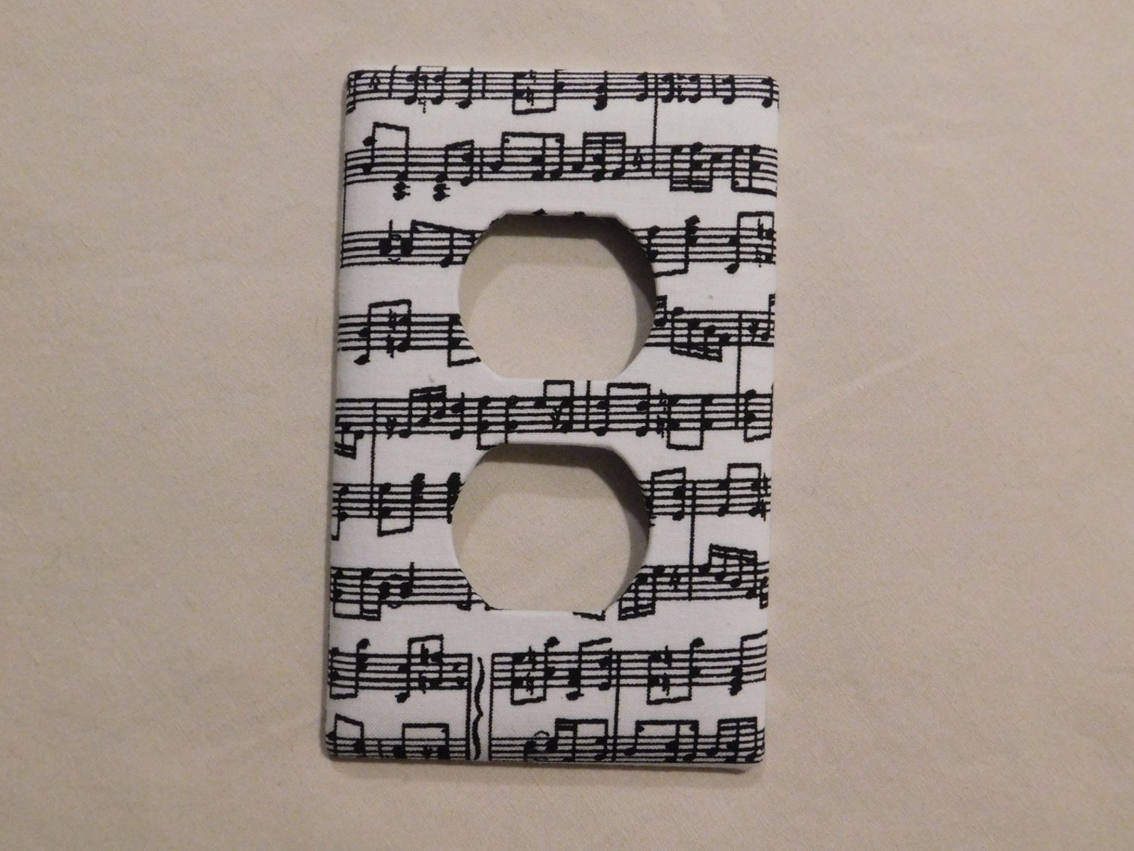 Music Notes Light Switch Plate Outlet Plug Cover Custom Set - Etsy