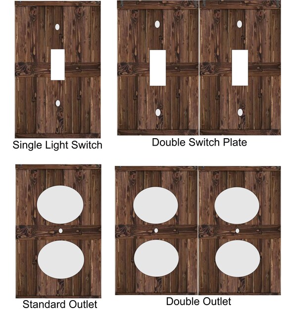 Custom Logo Design Light Switch Wall Plate Outlet Plug Cover | Etsy