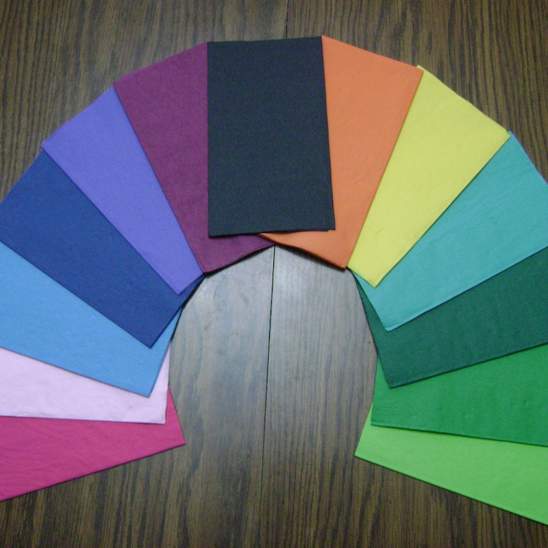 Light Yellow Cocktail Napkins - Etsy