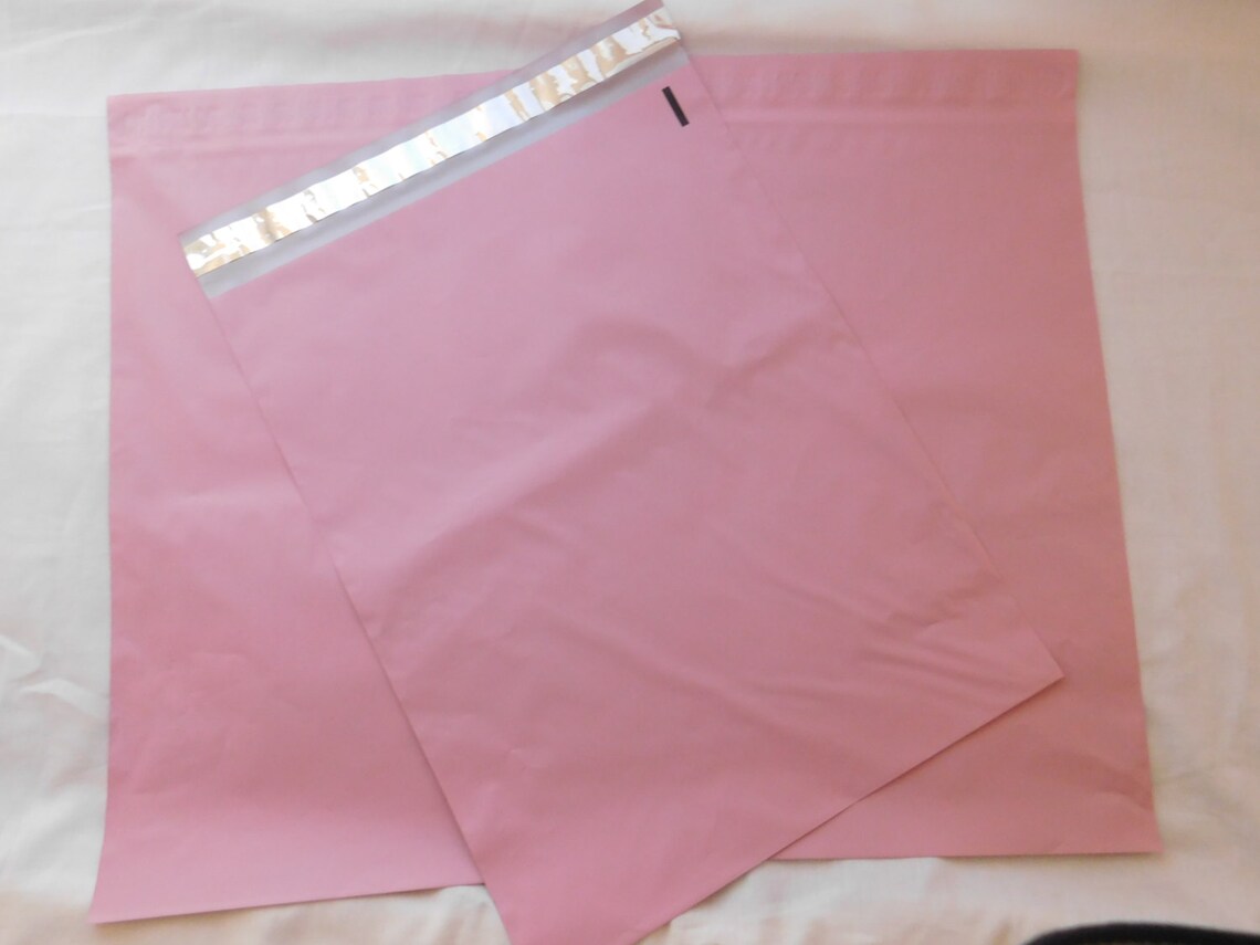 50 9x12 Light Pink Poly Mailers Self Seal Adhesive Strip - Etsy