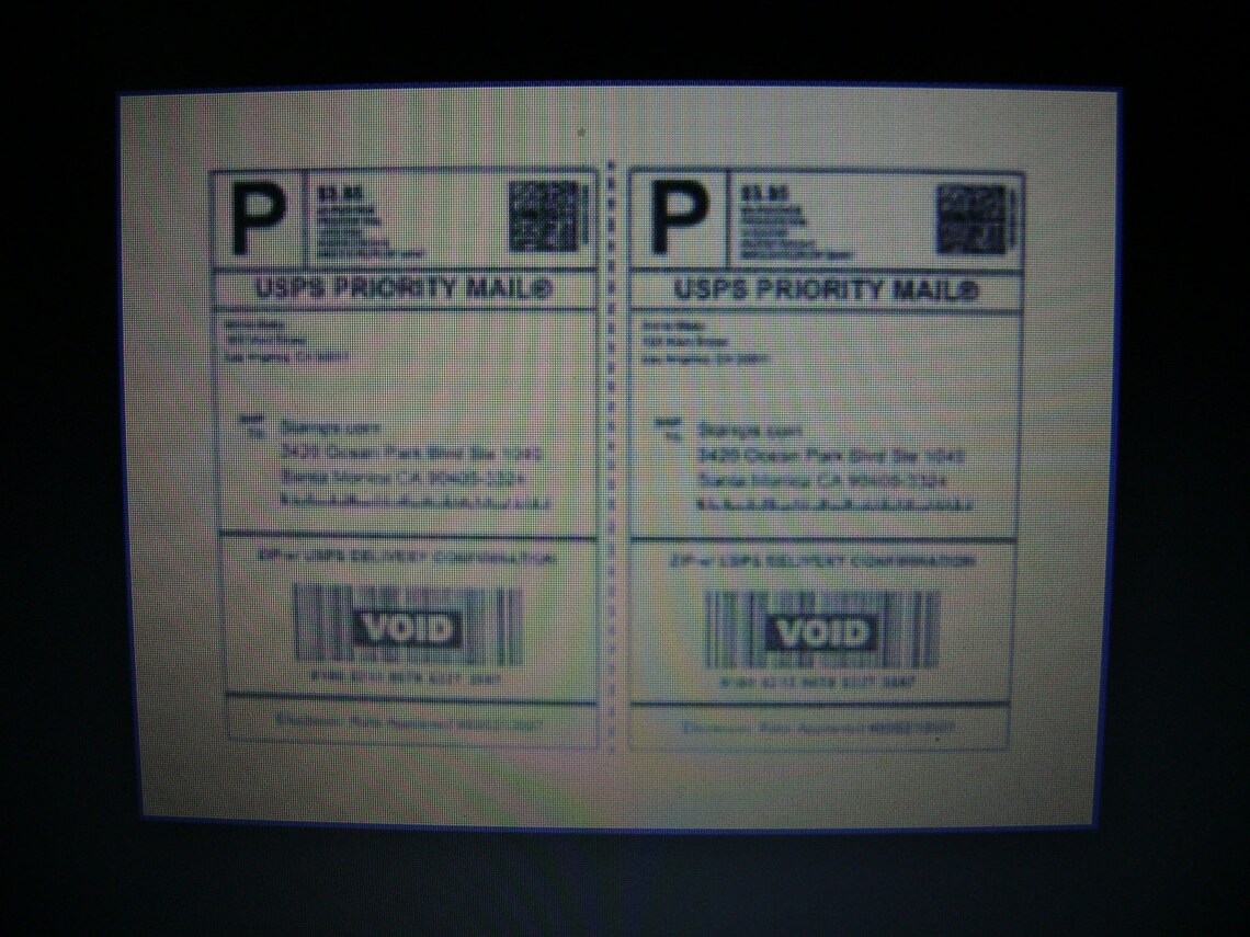 400 Shipping Labels 200 Sheets Self Adhesive Peel and Stick - Etsy