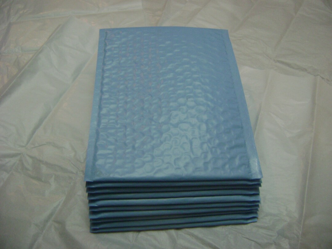 10-100 LIGHT BLUE 8.5x11 BUBBLE Mailer Self Seal Adhesive Envelopes ...