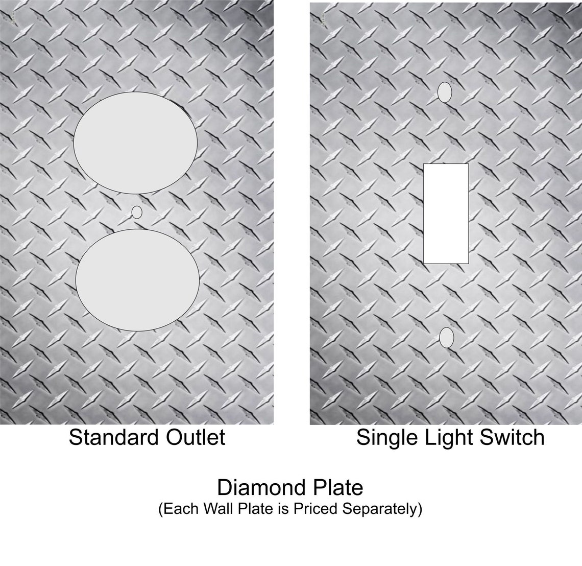 Custom Design Logo Light Switch Plate Outlet Plug Cover Cable - Etsy
