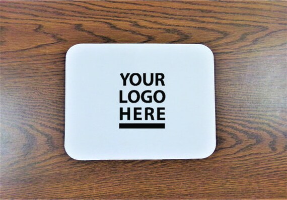 CUSTOM LOGO Mouse Pad Photo Mouse Pad Personalized Mouse | Etsy