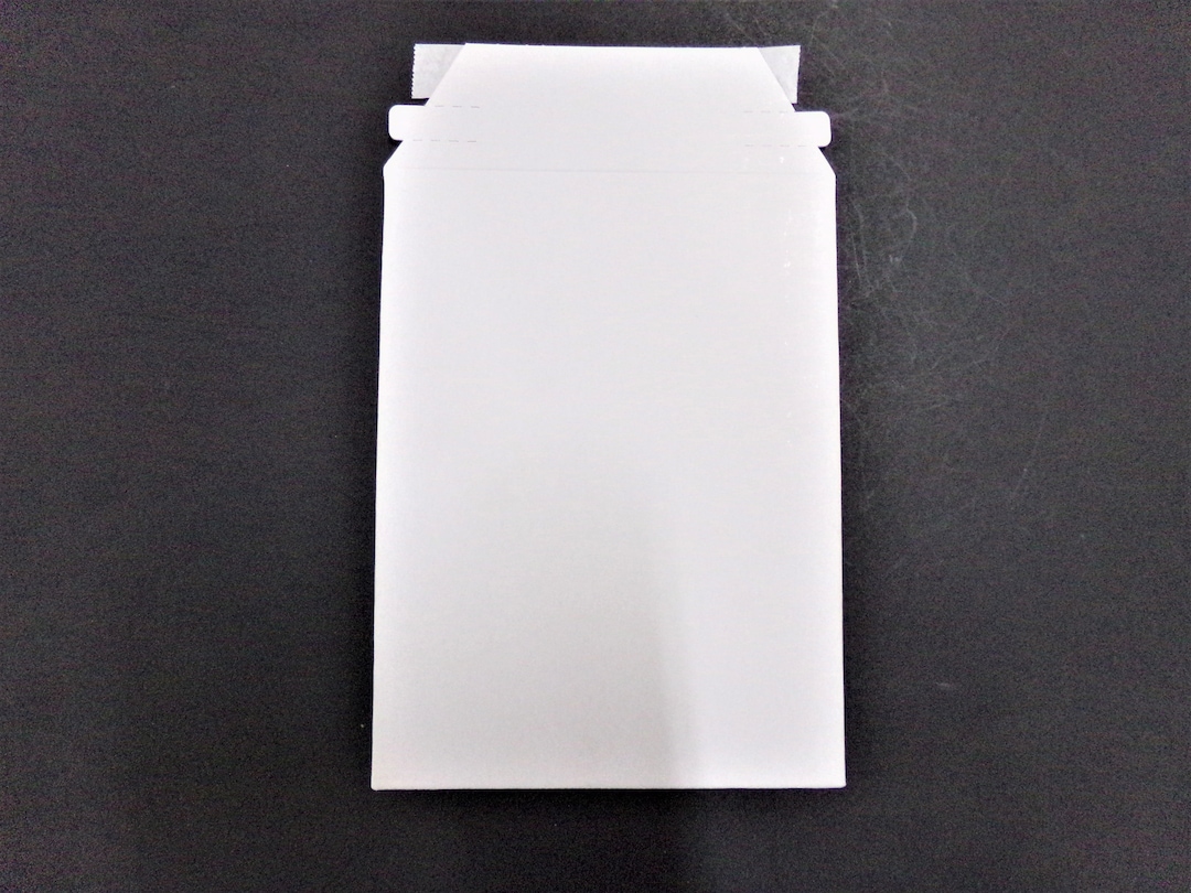 12 Paperboard 6x8 White Rigid Mailers Self Seal Adhesive Envelopes ...