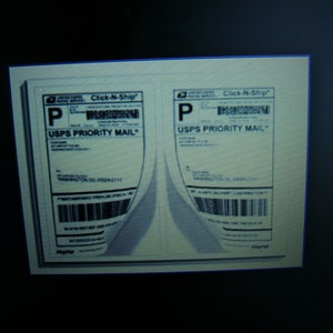 400 Shipping Labels - 200 Sheets, Self Adhesive Peel and Stick Labels ...