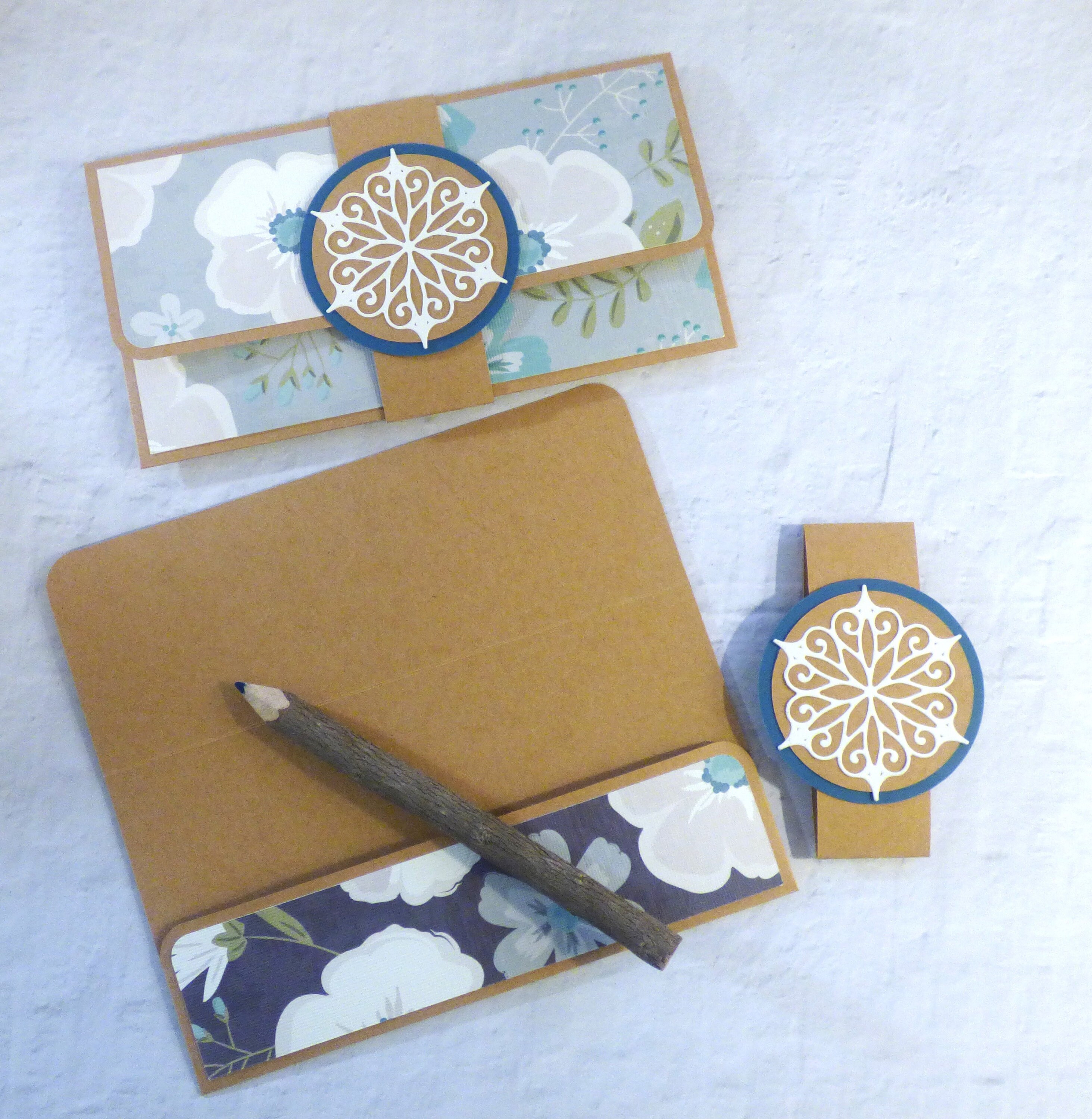 Handmade Floral Money Holder: Gift Card Wallet With Envelope - Etsy
