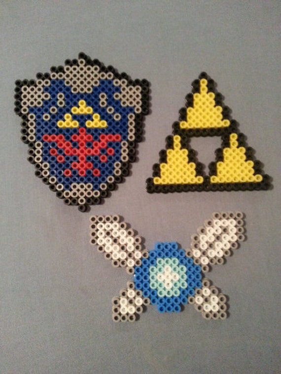 Link Triforce Perler