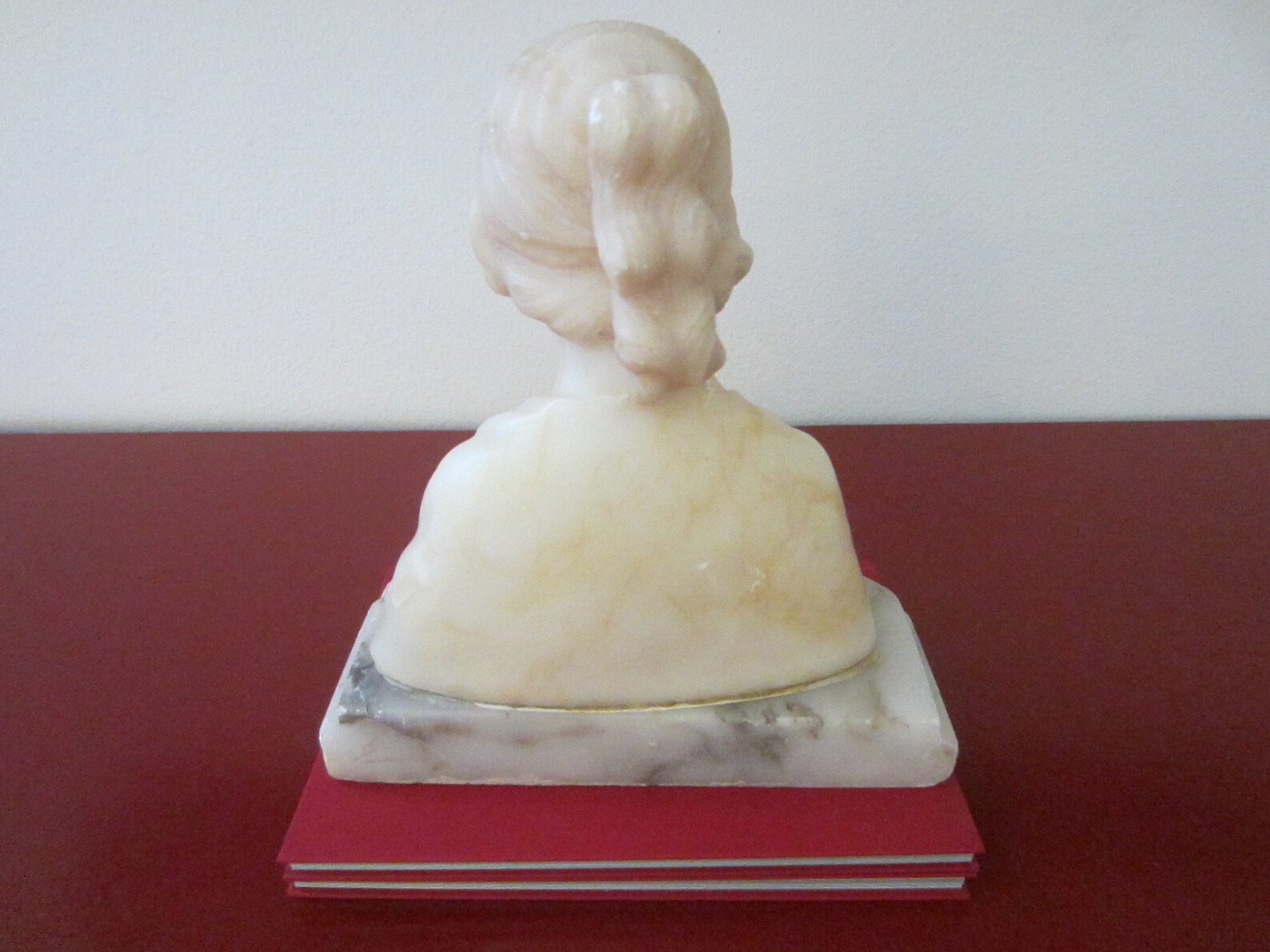 Pheasant Girl Hand Carved French Figure Marble Bust Sculpture Art on ...