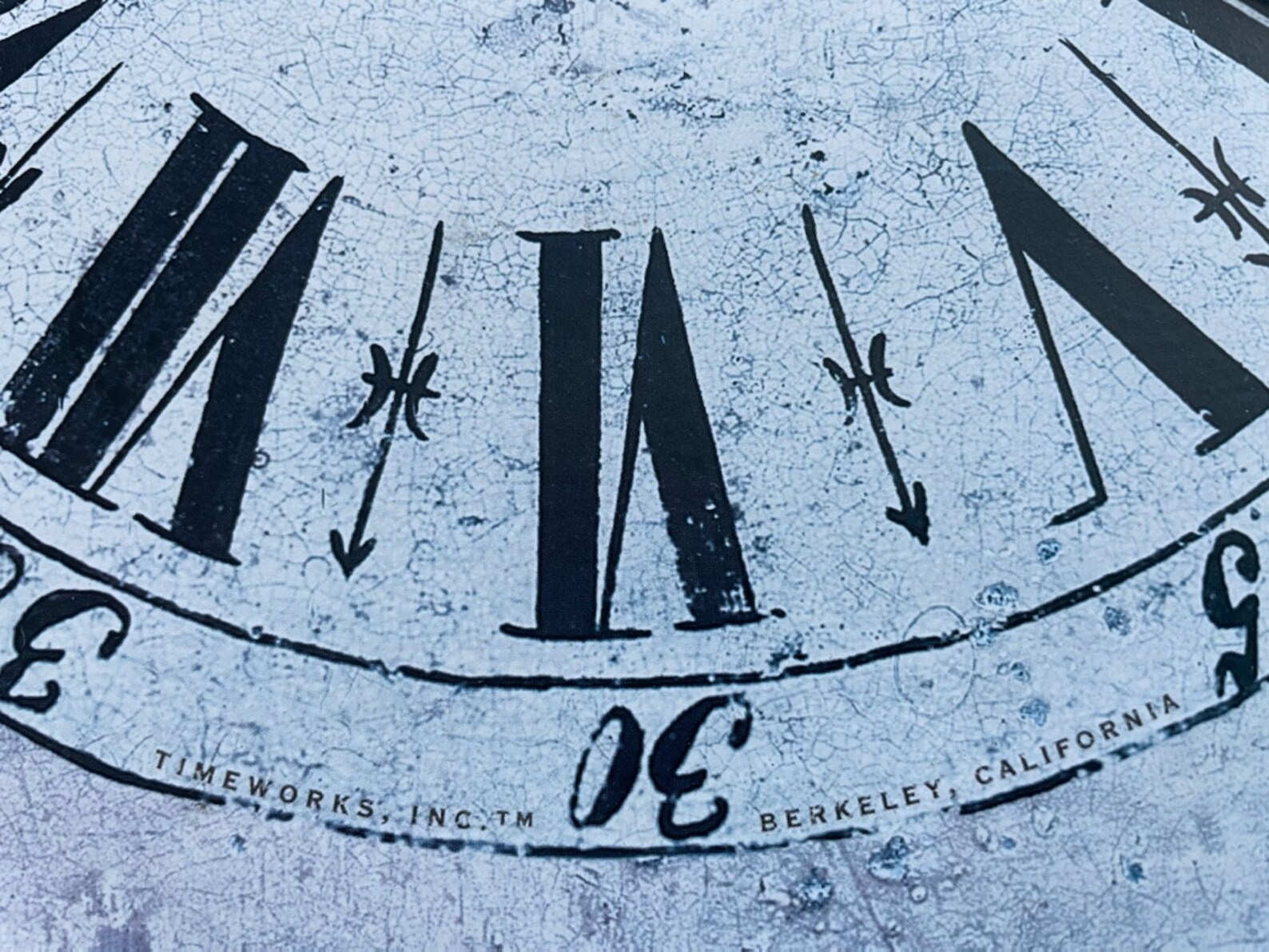 Timeworks Wall Clock Berekely California Quartz Villa Arno San - Etsy