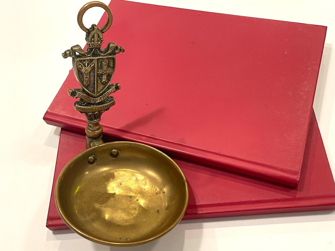Vincit Qui Patitur Whitgift School Crested Figurative Novelty Brass ...