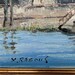 X Rabous Australian Impressionist Seascape House Boat Nautical Signed ...