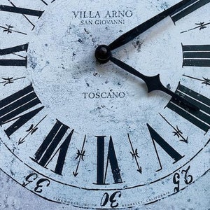 Timeworks Wall Clock Berekely California Quartz Villa Arno San Giovanni ...