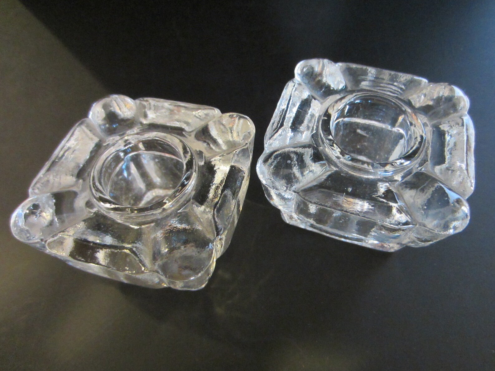 Rococo Style Bronze Clam A Symmetric Inkwell Glass Inserts | Etsy