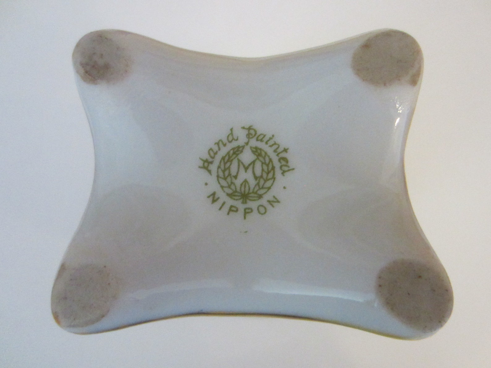 Hand Painted M Nippon Japan Scenic Vase Noritake Attribute - Etsy