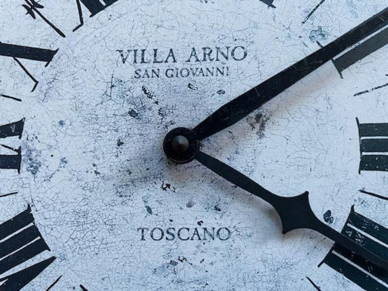 Timeworks Wall Clock Berekely California Quartz Villa Arno San - Etsy