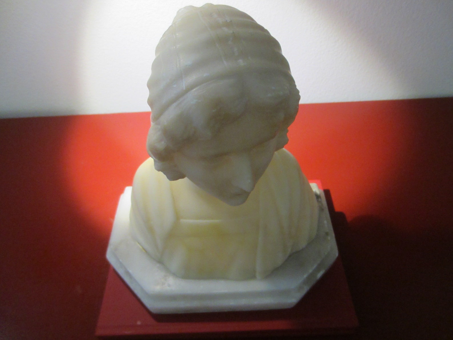 Pheasant Girl Hand Carved French Figure Marble Bust Sculpture Art on ...