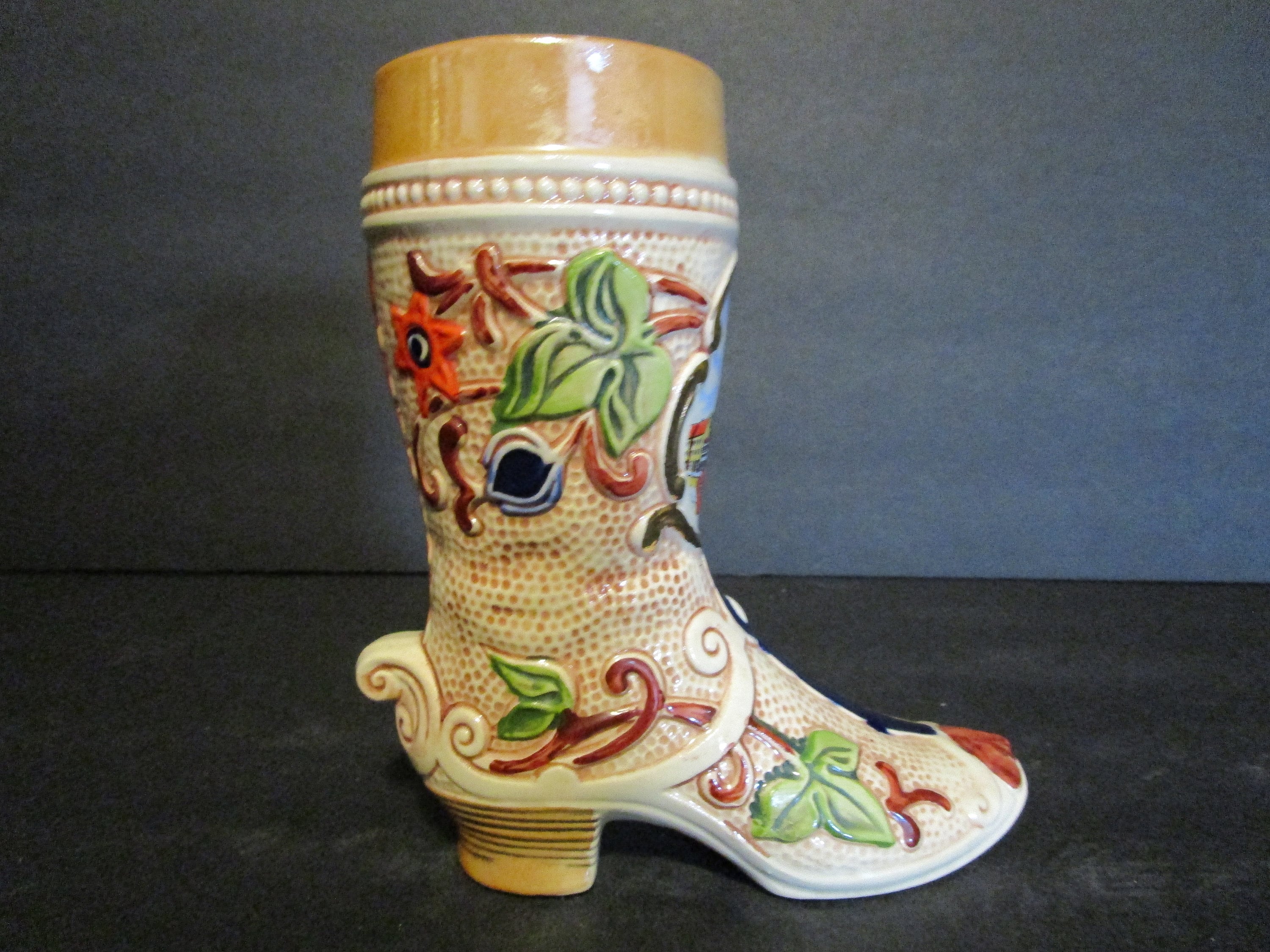 Vintage Gerz Souvenir Boot Stein - Mainz