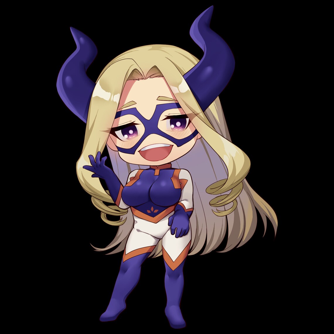 Weatherproof Gloss 2x3 Yu Takeyama Mt Lady MHA | Etsy