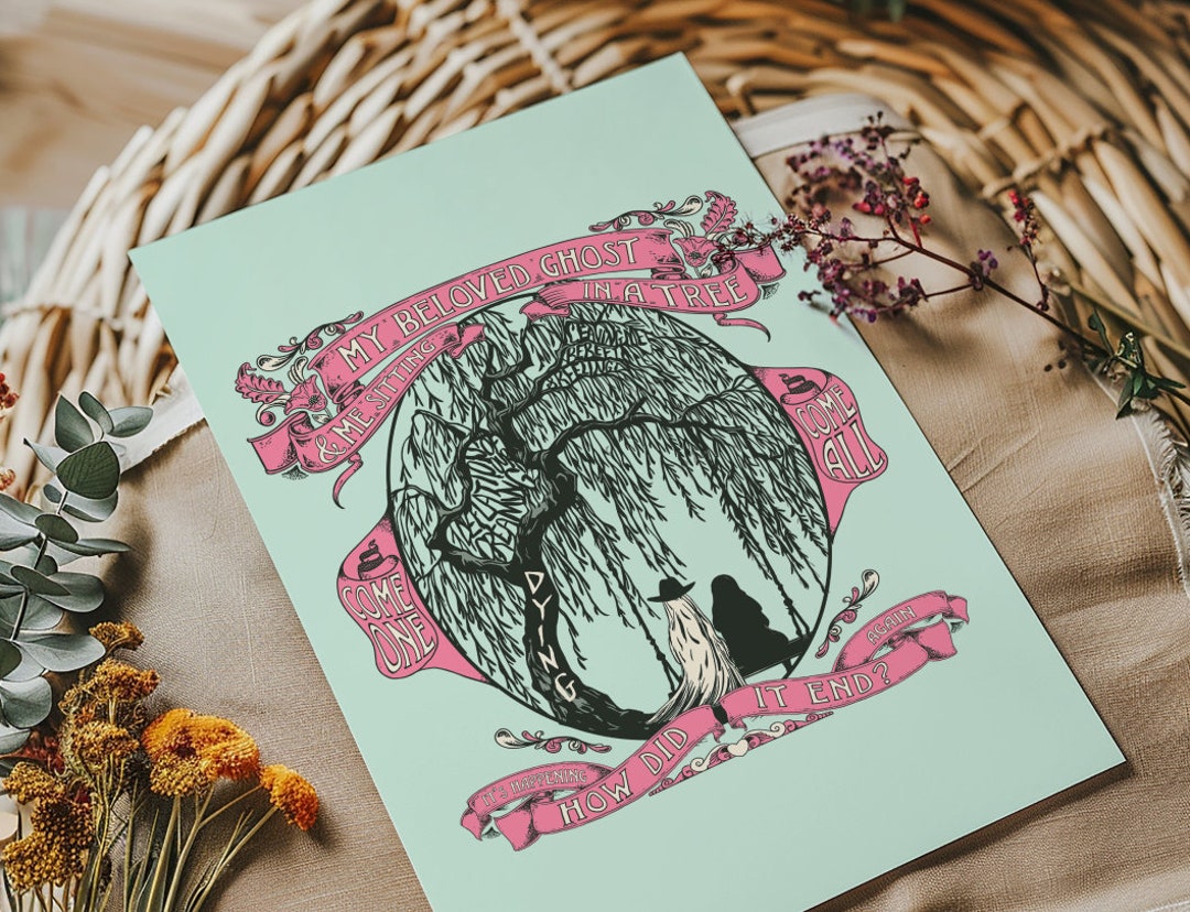 Mint My Beloved Ghost and Me Poster - Etsy