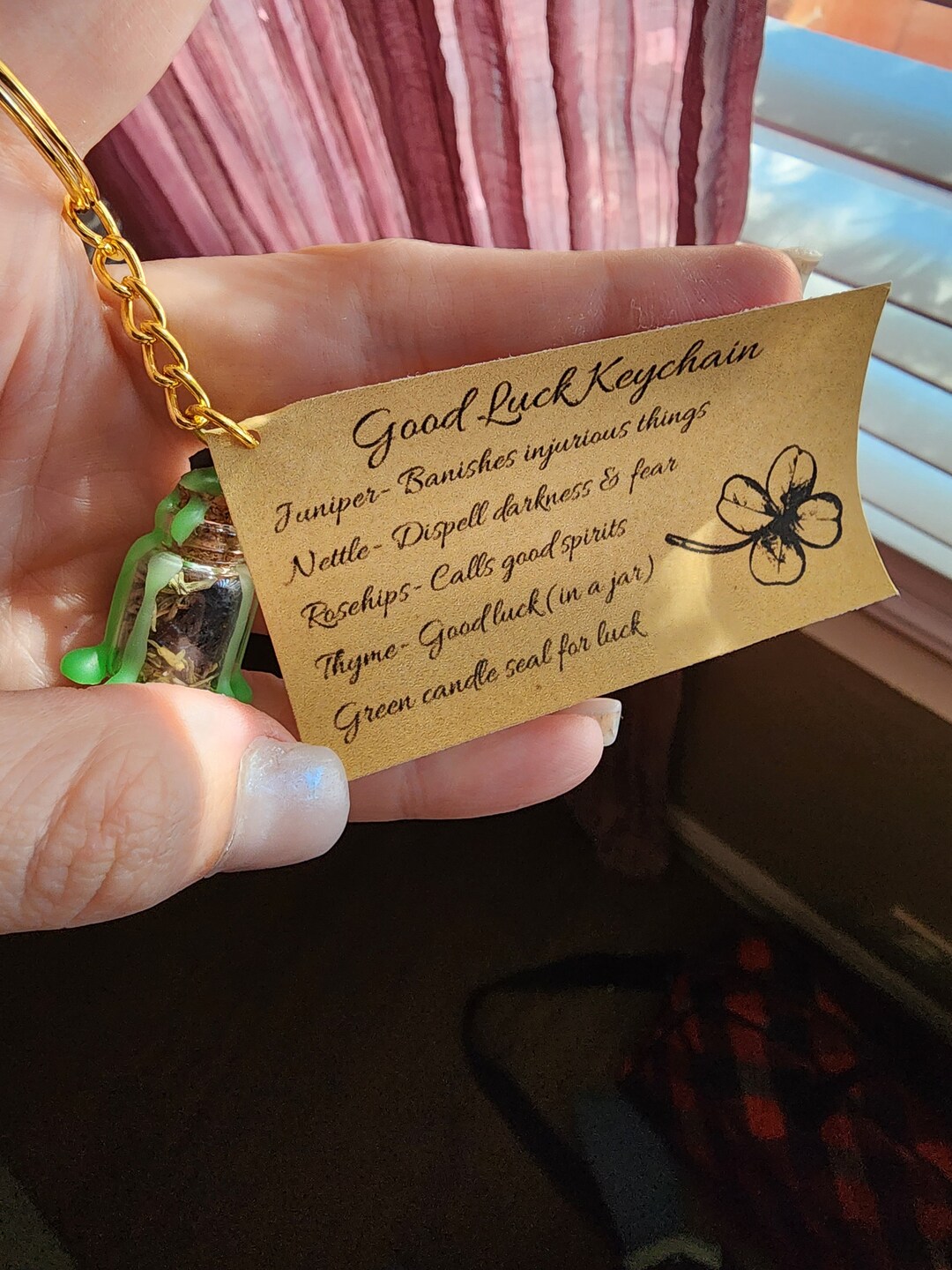 Good Luck Keychain - Etsy