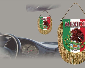 Rear View Mirror Flag | Etsy