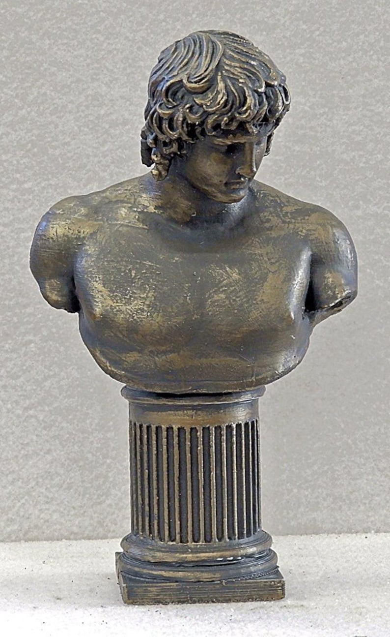 Busto de retrato antiguo Réplica Antinoo impreso en 3D - Etsy España Busto de retrato antiguo Réplica Antinoo impreso en 3D - Etsy España