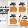 Trunk or Treat Flyer and Poster | Editable Instant Download | Trunk or ...