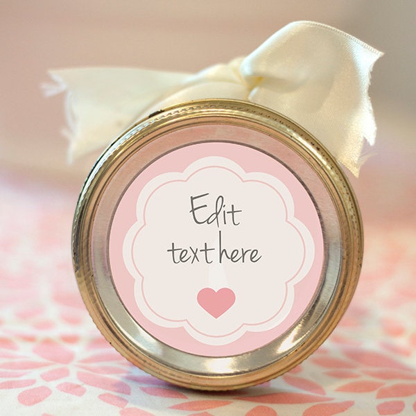 Mason Jar Labels - Etsy