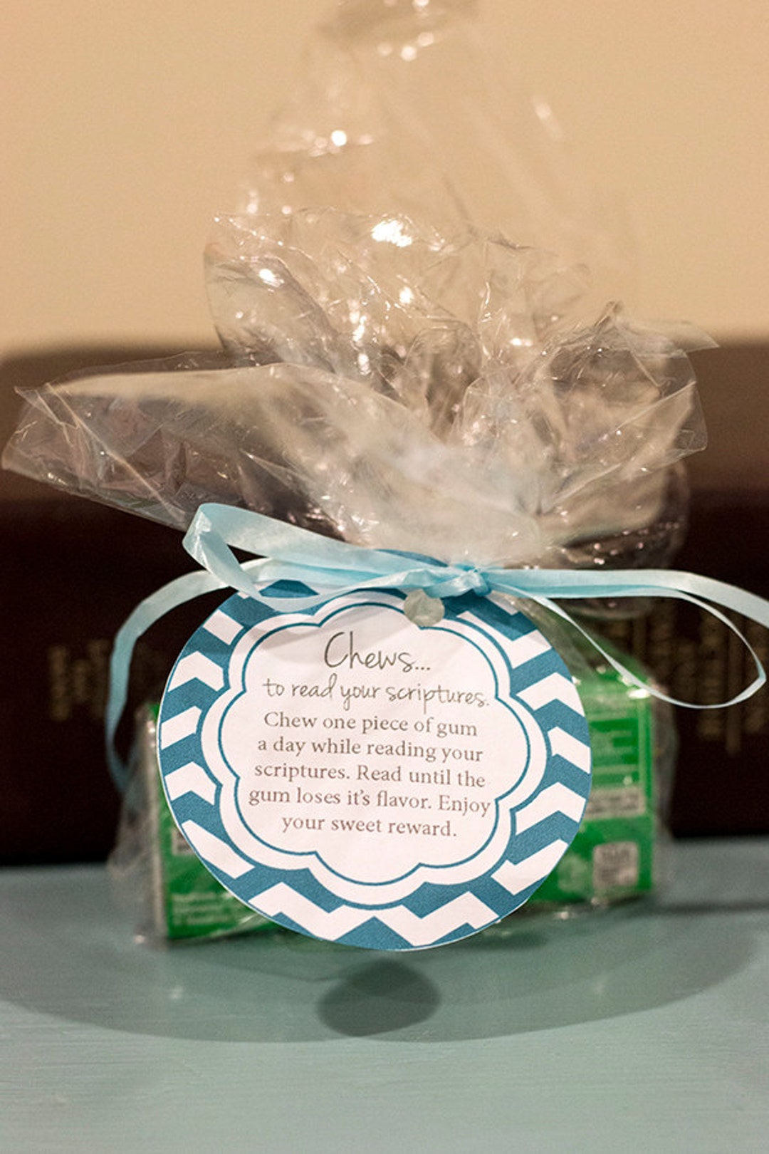 Printable Scripture Reading Gift Tag | Gum Label | LDS Young Women ...