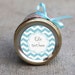 Printable Editable Chevron Label Blue Chevron Mason Jar Label ...