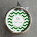 Printable Editable Green Chevron Mason Jar Label | Customizable Gift ...